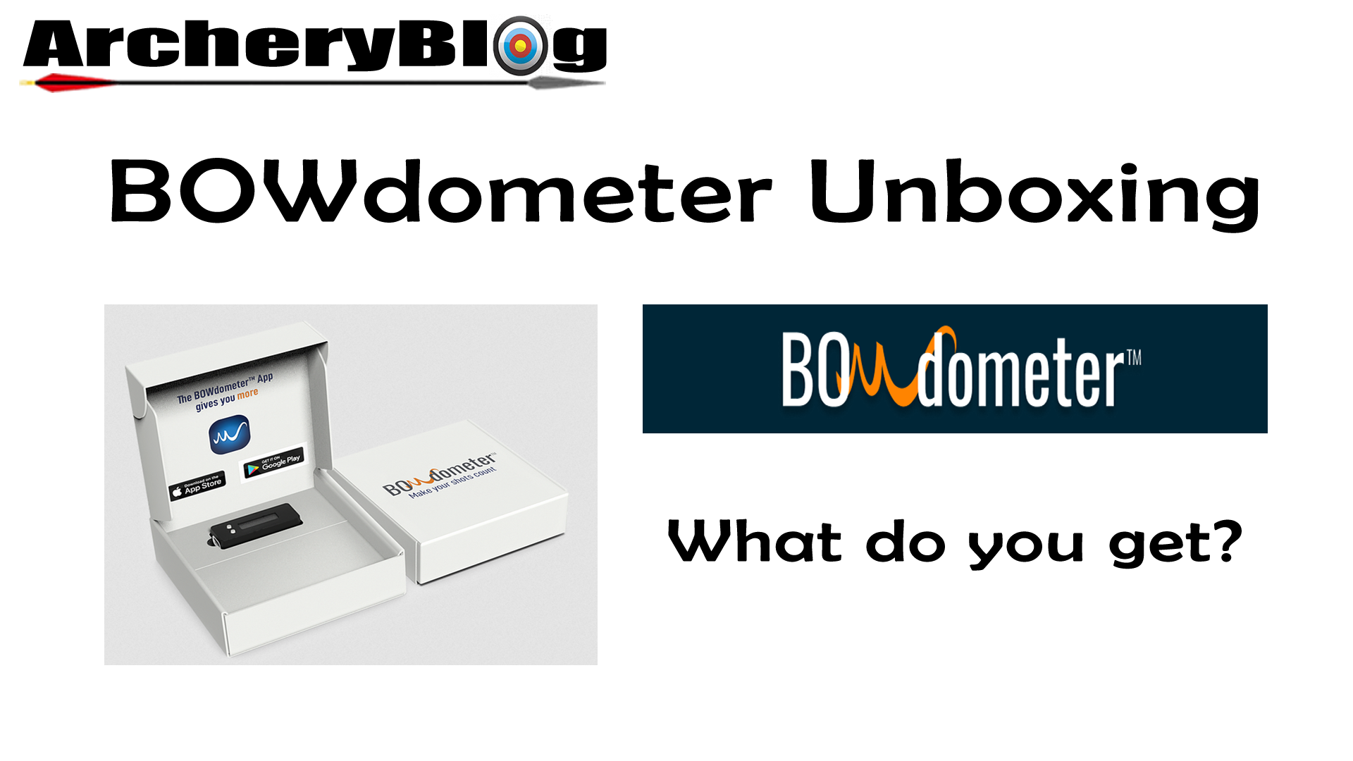 BOWdometer Unboxing. What do you get? – Archery Blog – Everything ...