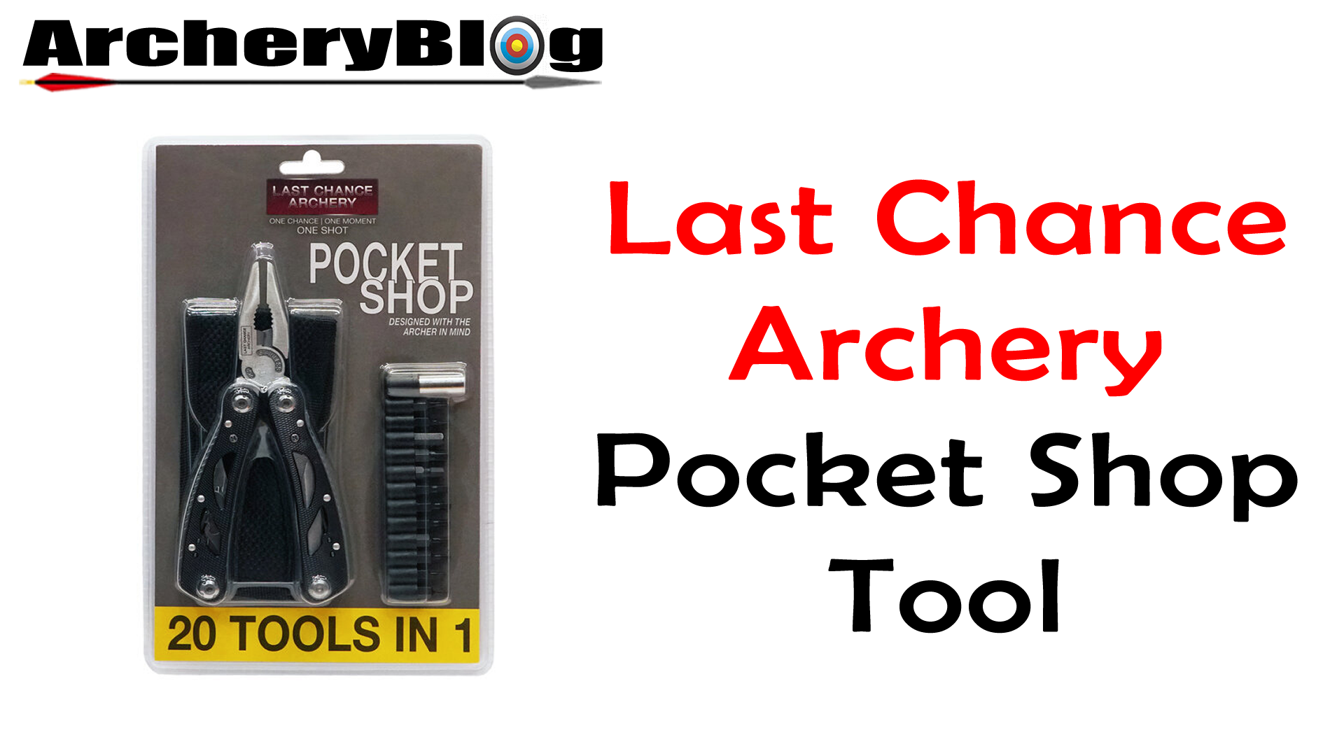 Last Chance Archery Pocket Shop Tool Multi Tool – Archery Blog ...
